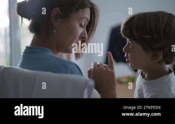 Mother and child pinky promise Pinkie Swear promising concept. Mom and ...