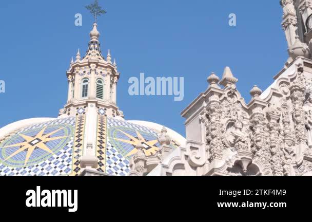 Spanish colonial revival architecture in Balboa Park, San Diego ...