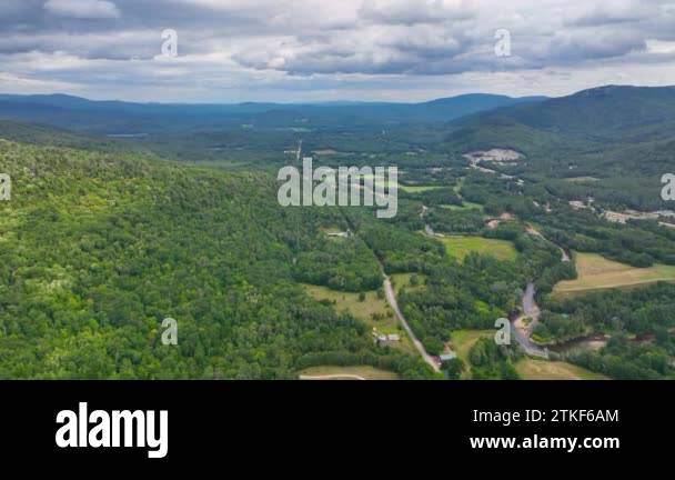 Stinson Mountain, Tenney Mountain and Baker River valley between them ...