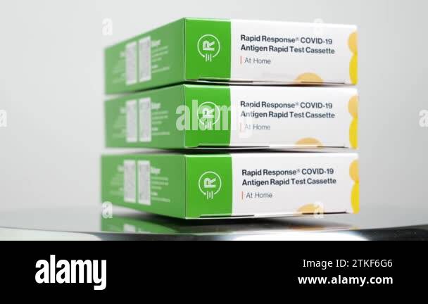 Toronto, Ontario, Canada - December 30, 2022: Rapid Response Covid 19 ...