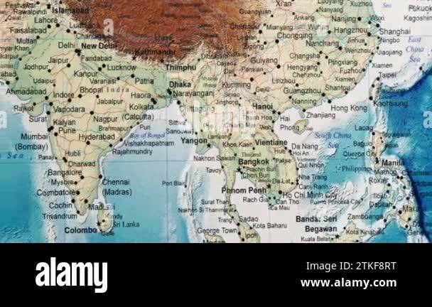 Map of india atlas Stock Videos & Footage - HD and 4K Video Clips - Alamy