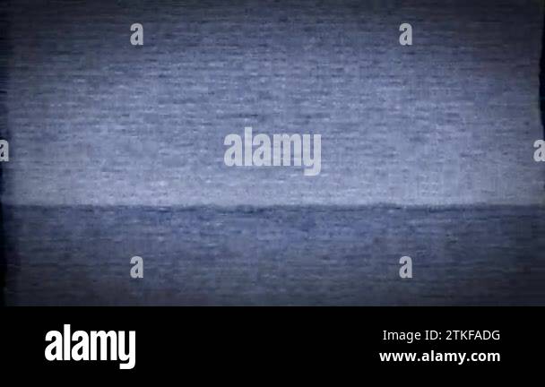 Real Analog Static Flickering Noise Texture. Bad Interference. Screen ...