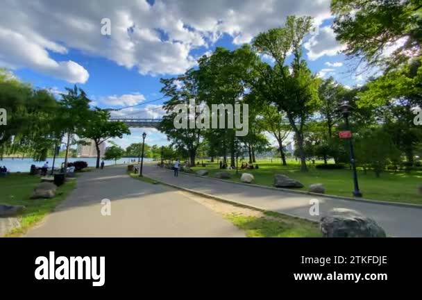 This video shows views of the Robert F Kennedy (RFK) bridge from ...