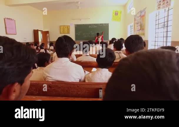 School children classroom india Stock Videos & Footage - HD and 4K ...