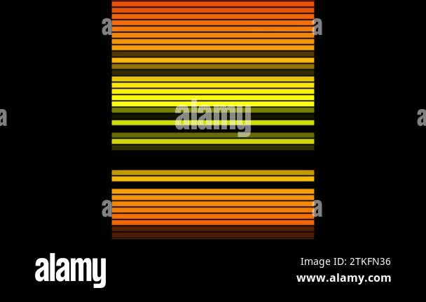 Animated Horizontal Lines Motion Design Pattern Background Seamless Loop Animation Colorful