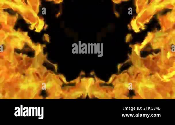 Fire Flame Frames And Element overlay motion graphics video transparent background with alpha ...