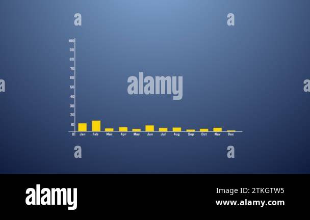 Bar graph with arrows axis. Grow, chart, statistic, business concept ...