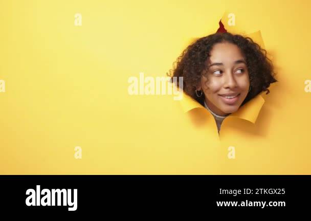 Curious face. Surprise expectation. Tricky intention. Sly woman eyes ...