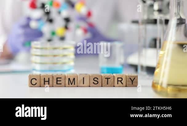 Word chemistry laboratory table with microscope laboratory glassware ...