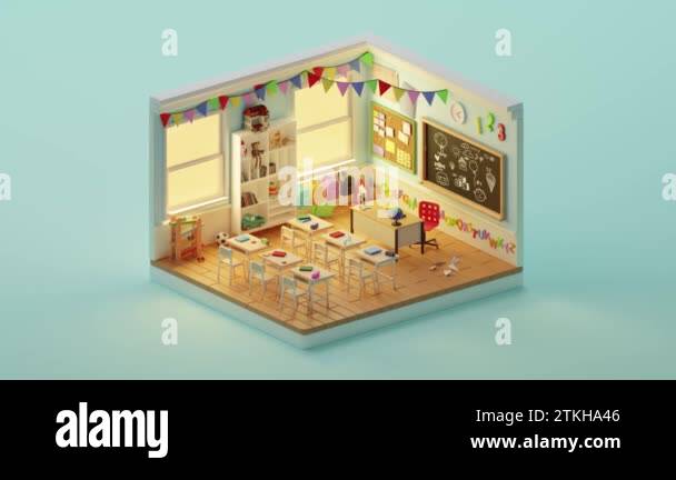 Cartoon school classroom Stock Videos & Footage - HD and 4K Video Clips ...