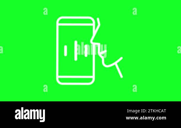 Animated speech white line icon. Voice control, recognition. Software ...