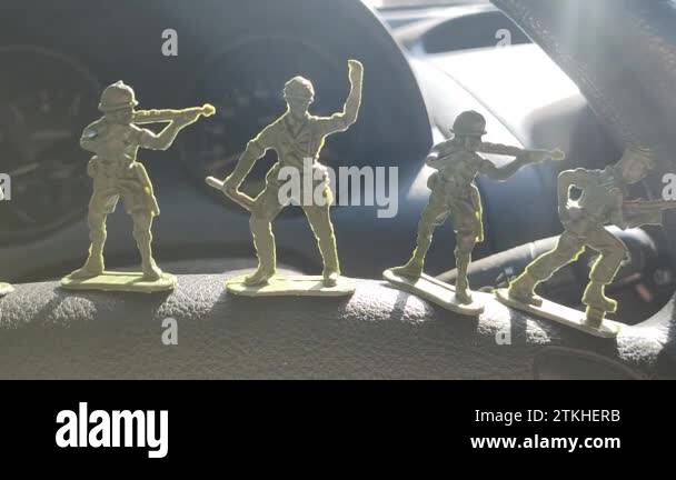 toy soldiers. war. soldier with weapons. injury and death in war ...
