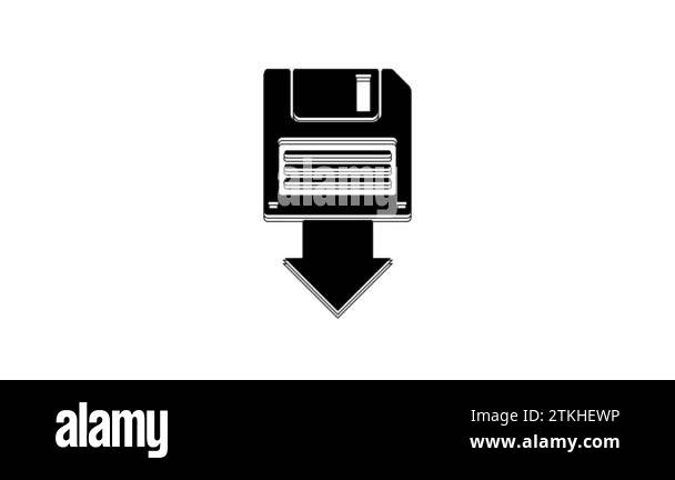 Diskette floppy disk icon Stock Videos & Footage - HD and 4K Video ...