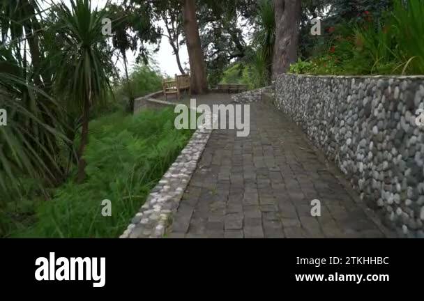 Walking path stone blocks in Stock Videos & Footage - HD and 4K Video ...