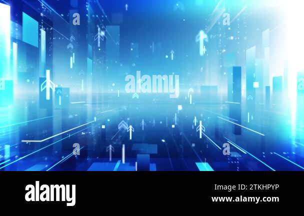 Blue Corporate Background Loop, Corporate Background, Business Commerce ...