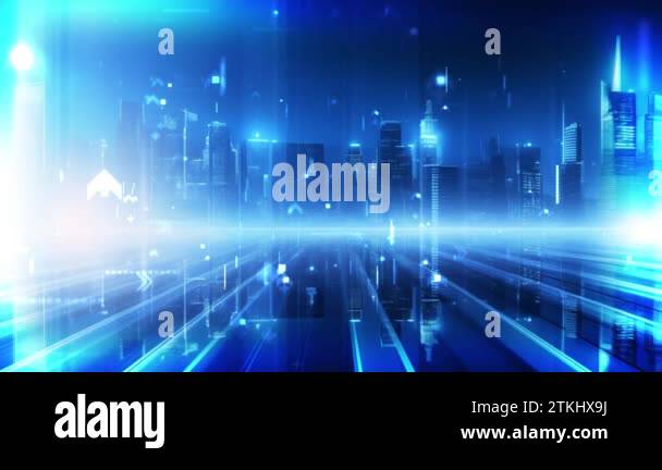 Blue Corporate Background Loop, Corporate Background, Business Commerce ...