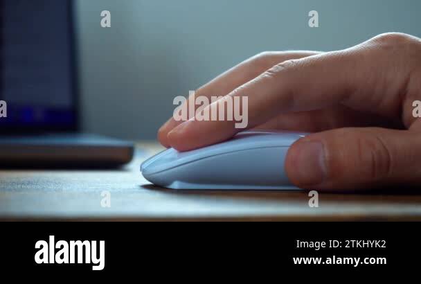 Hand holding wireless mouse Stock Videos & Footage - HD and 4K Video ...