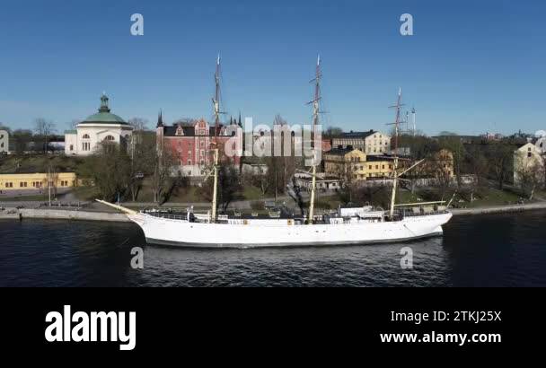 Full rigged ship moored Stock Videos & Footage - HD and 4K Video Clips ...