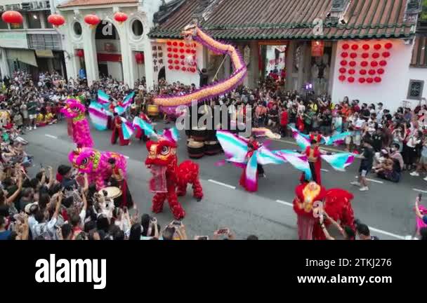 Georgetown, Penang, Malaysia - Jan 28 2023: Slow move forward the ...