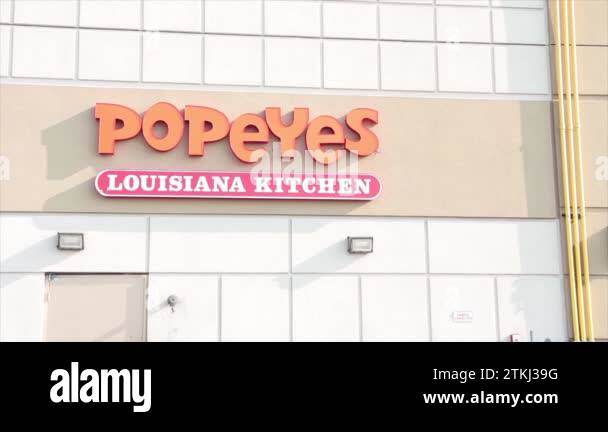 Logo popeyes Stock Videos & Footage - HD and 4K Video Clips - Alamy