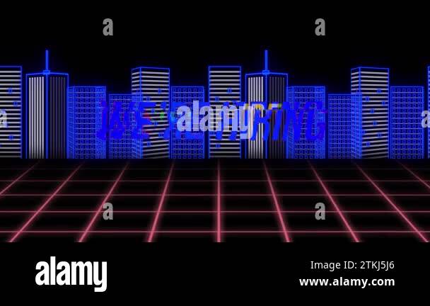 Animation grid pattern 3d model Stock Videos & Footage - HD and 4K ...