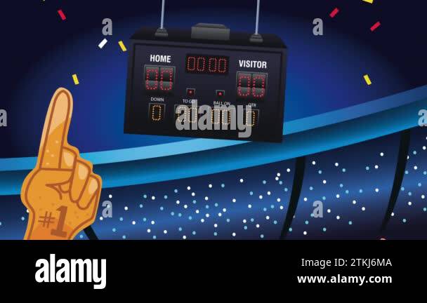 Scoreboard in stadium Stock Videos & Footage - HD and 4K Video Clips ...
