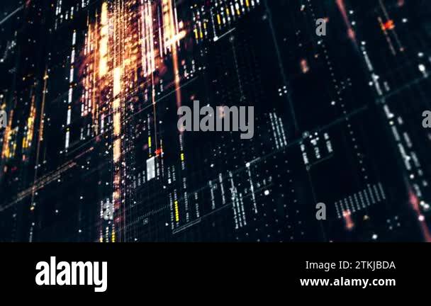 Vertical format: Advanced data matrix simulation with a dynamic and immersive display of ...