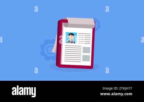 Document curriculum vitae Stock Videos & Footage - HD and 4K Video ...