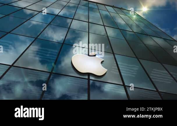 Apple cupertino headquarters building Stock Videos & Footage - HD and ...