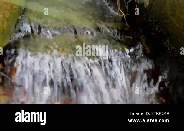 FHD footage of water coming out from tube well pipe. Concept of ...