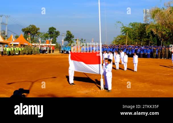 Bandung, West Java, Indonesia - 17 August, 2023 : Footage of Indonesia ...