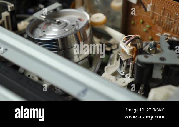 Loading a VHS tape and the operation of the tape extension mechanism of ...