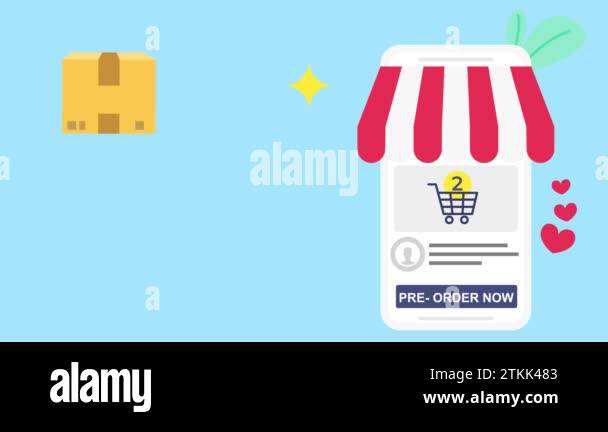 online shopping in mobile app with express shipping Ecommerce and ...