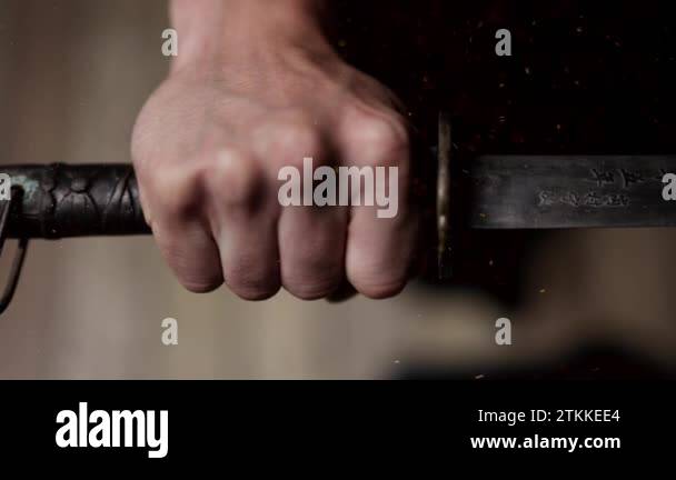 Panning shot moving from left to right showing the intricate details of ...