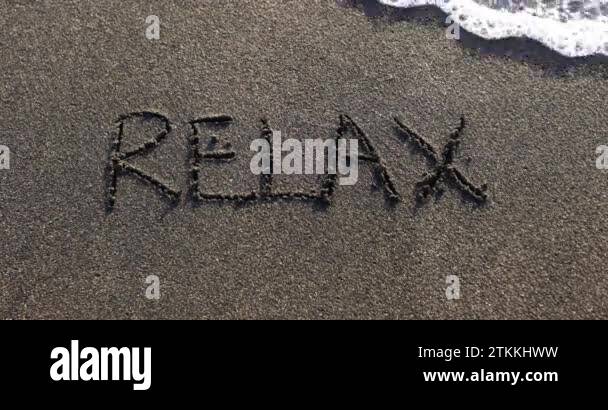 Sandy beach written word Stock Videos & Footage - HD and 4K Video Clips ...