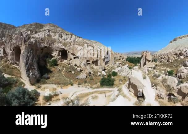 Zelve Open-Air Museum, located in Cappadocia, Turkey, is a remarkable ...