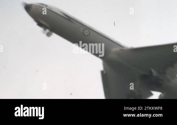 Vickers VC10 immediately after takeoff with the unmistakable four ...