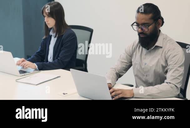 Workers focused expressions Stock Videos & Footage - HD and 4K Video ...