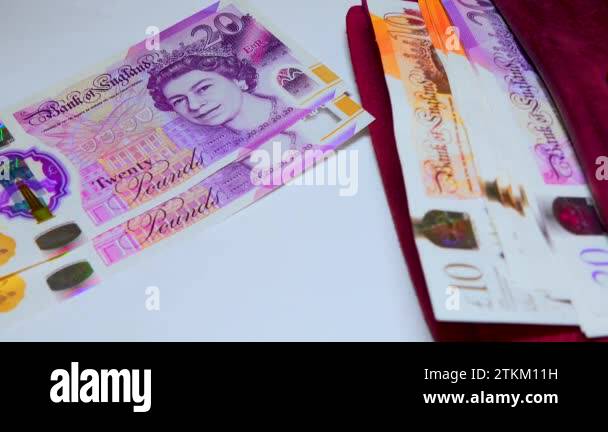 British banknotes hand Stock Videos & Footage - HD and 4K Video Clips ...