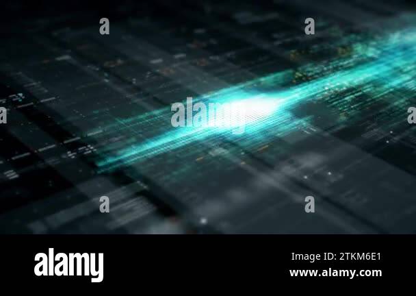 Advanced data matrix simulation UI with cutting-edge digital ...