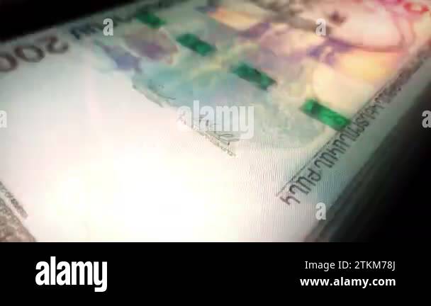 Armenia money Armenian Dram money counting. AMD banknotes. Fast cash ...