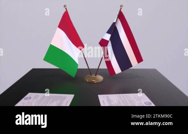 Italy thailand table flags Stock Videos & Footage - HD and 4K Video ...