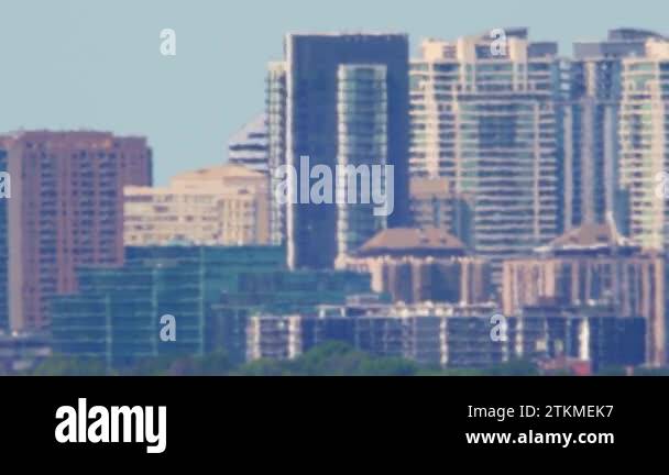 Shimmer haze and distortion or formation of a temperature inversion ...