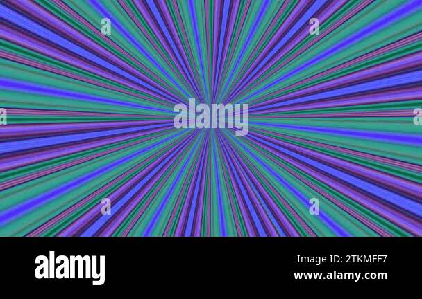 Transition color of energy linear line radial from center. 4k ...