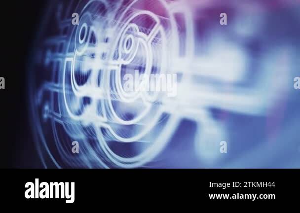 Cyber eye espionage big brother hacking spy and intelligence symbol ...