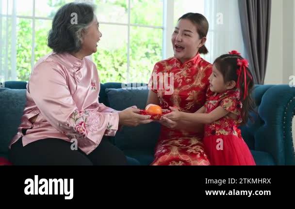 Chinese grandmother and daughter Stock Videos &amp; Footage - HD and 4K ...