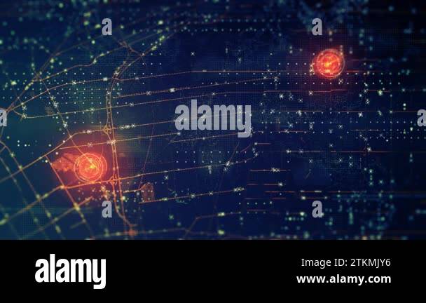 Digital communication theme abstract Stock Videos & Footage - HD and 4K ...