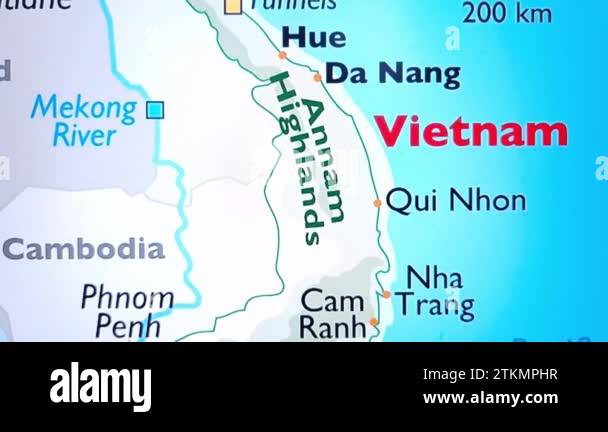 Vietnam river map Stock Videos & Footage - HD and 4K Video Clips - Alamy