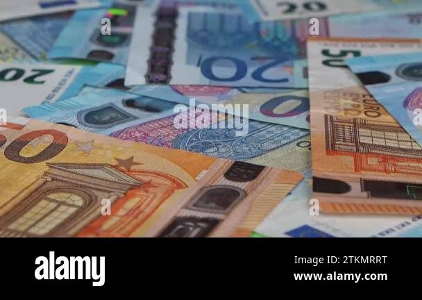 Many euros coins banknotes Stock Videos & Footage - HD and 4K Video ...