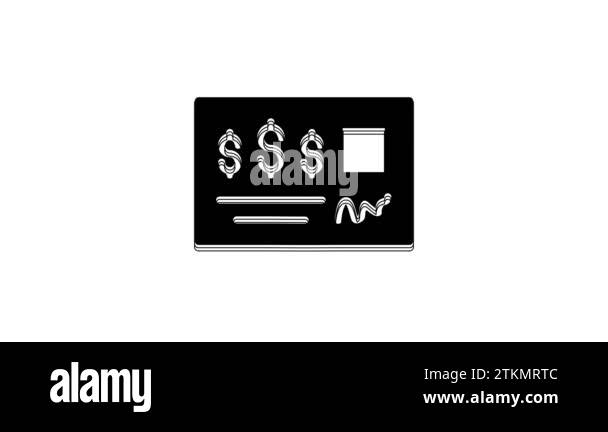 Blank cheque template Stock Videos & Footage - HD and 4K Video Clips ...